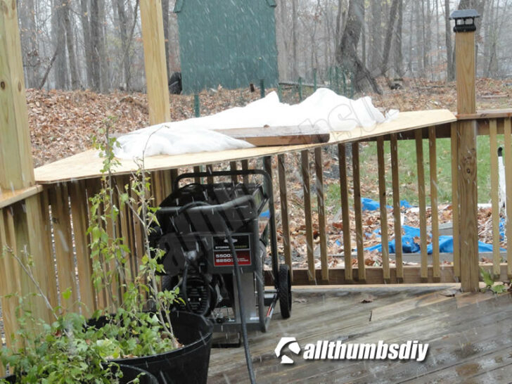 Complete Guide to Building a Portable Generator Shed - AllThumbsDIY.com